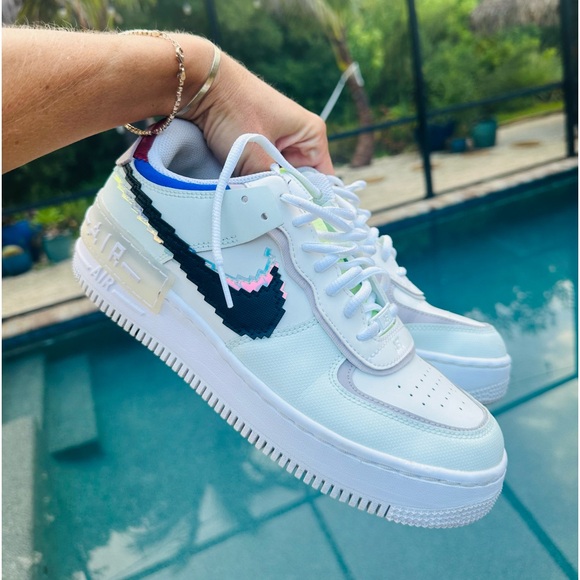 Nike | Shoes | Nike Wmns Air Force Shadow Se Pixel Swoosh | Poshmark